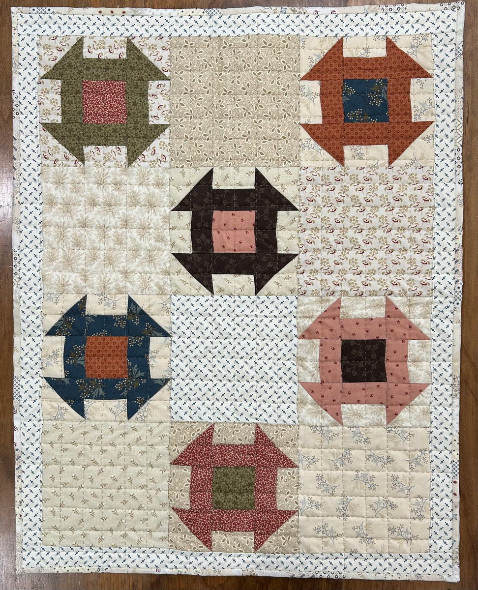 Churn Dash Mini Downloadable Quilt Pattern – Woolen Willow Designs