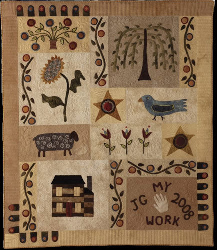 Things We Love Primitive Quilt Pattern – Woolen Willow Designs